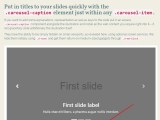 Bootstrap Carousel