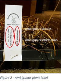 Native Plant Labeling Standards - ArcheWild - Architects of Wild Spaces