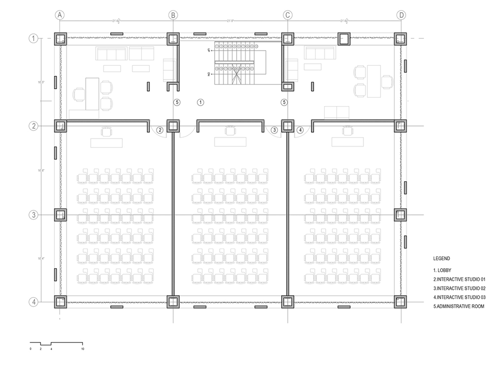 Dhaka International University Administrative Building | Architectures ...
