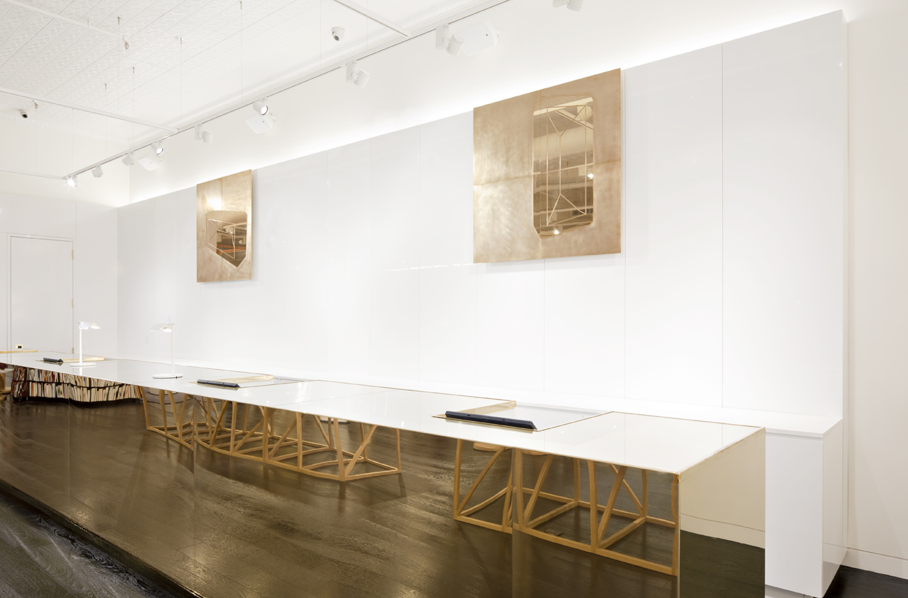 Mulberry Soho Showroom By Spacesmith Architecture Architizer