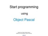 Object Pascal Programming Free Download Borrow And Streaming