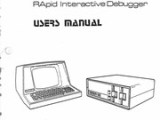 Raid Rapid Interactive Debugger User Manual Vector Graphic Inc