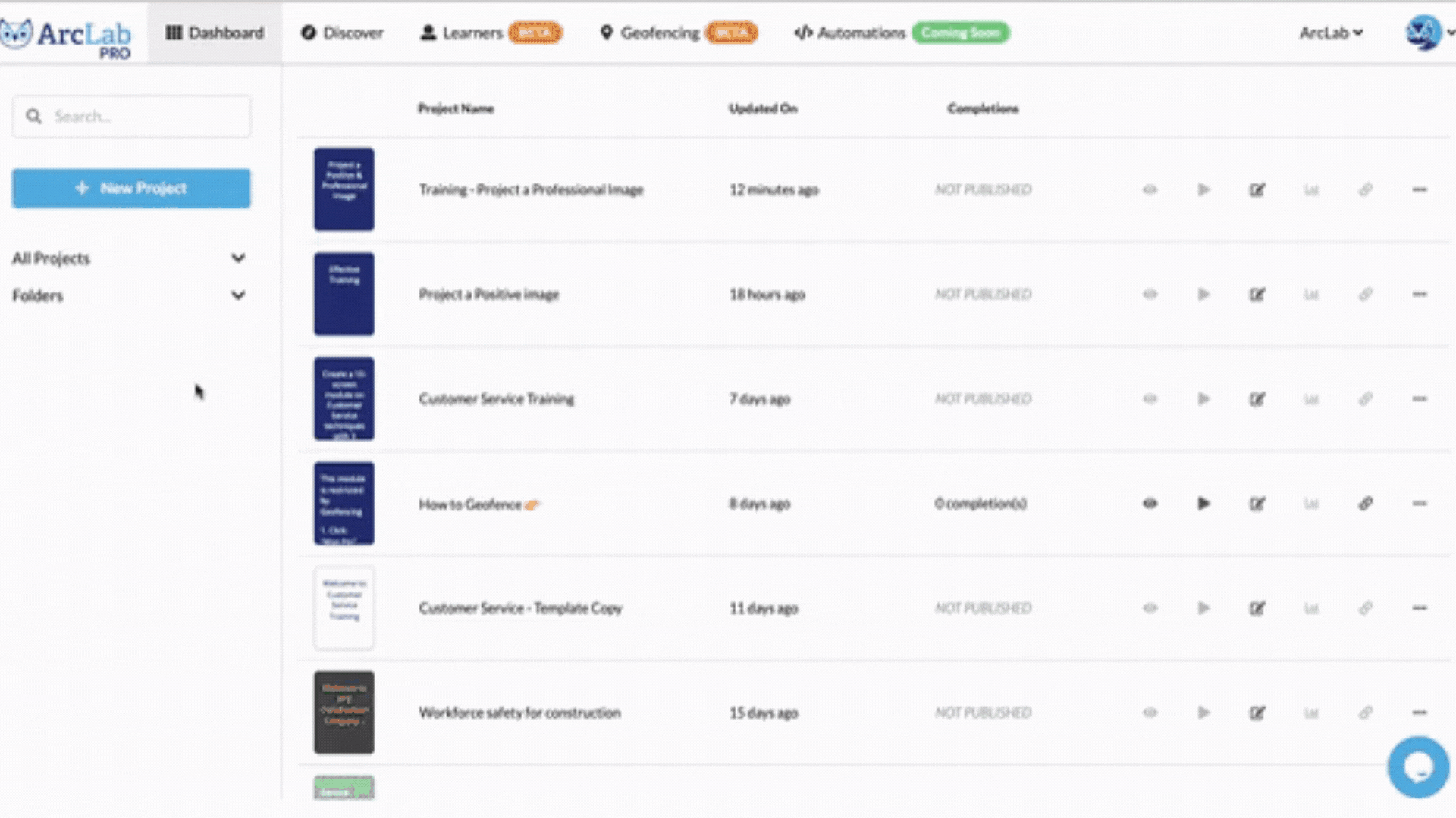 Create Training Instantly with AI | ArcLab