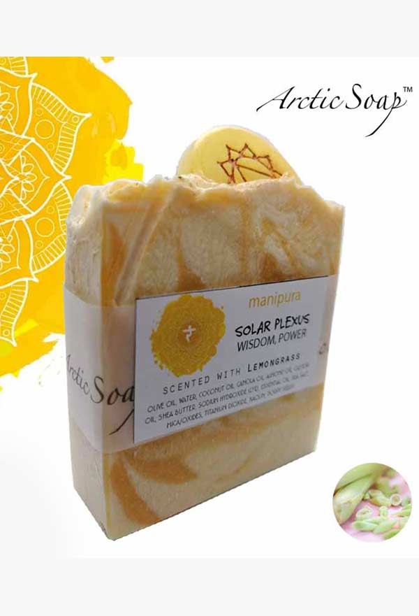 Solar Plexus Chakra Soap - Wisdom, Power - Arctic Soap