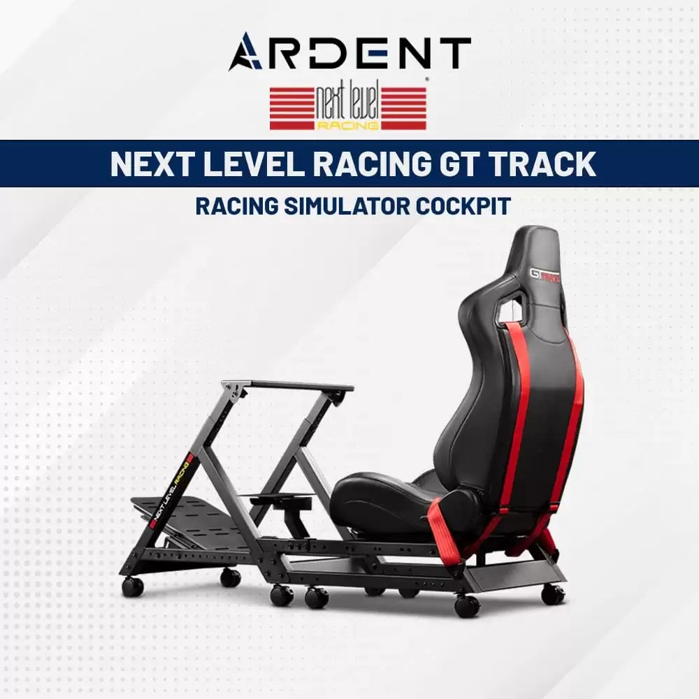 Next Level Racing GTTrack Racing Simulator Cockpit – Gear Up! Store