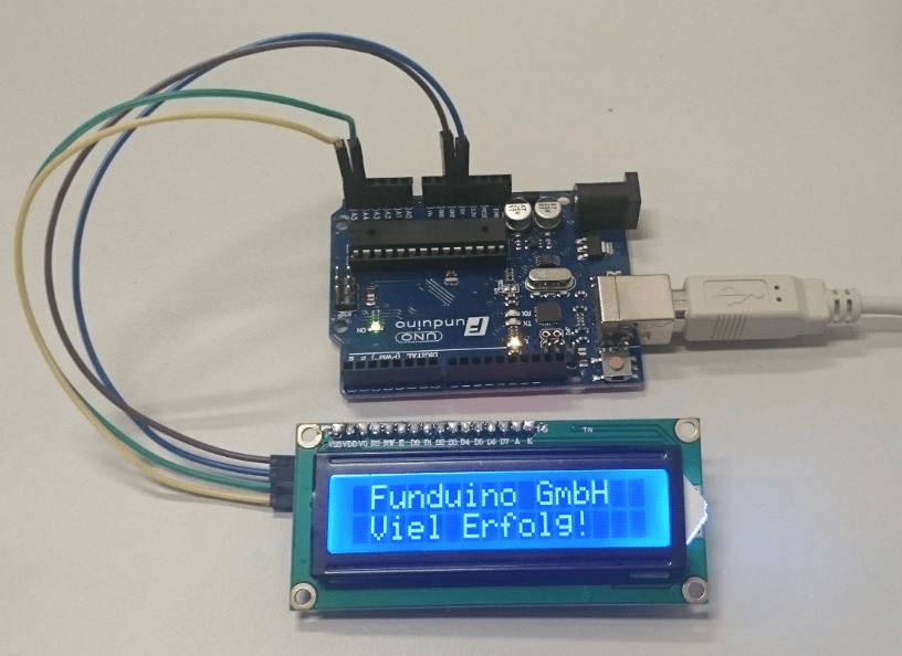 No 2 I²c Display Arduino Tutorials And Kits For Arduino 9397