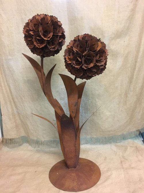 Metal flowers (XL Double stem) — Ark Vintage - Vintage, Retro, Urban ...