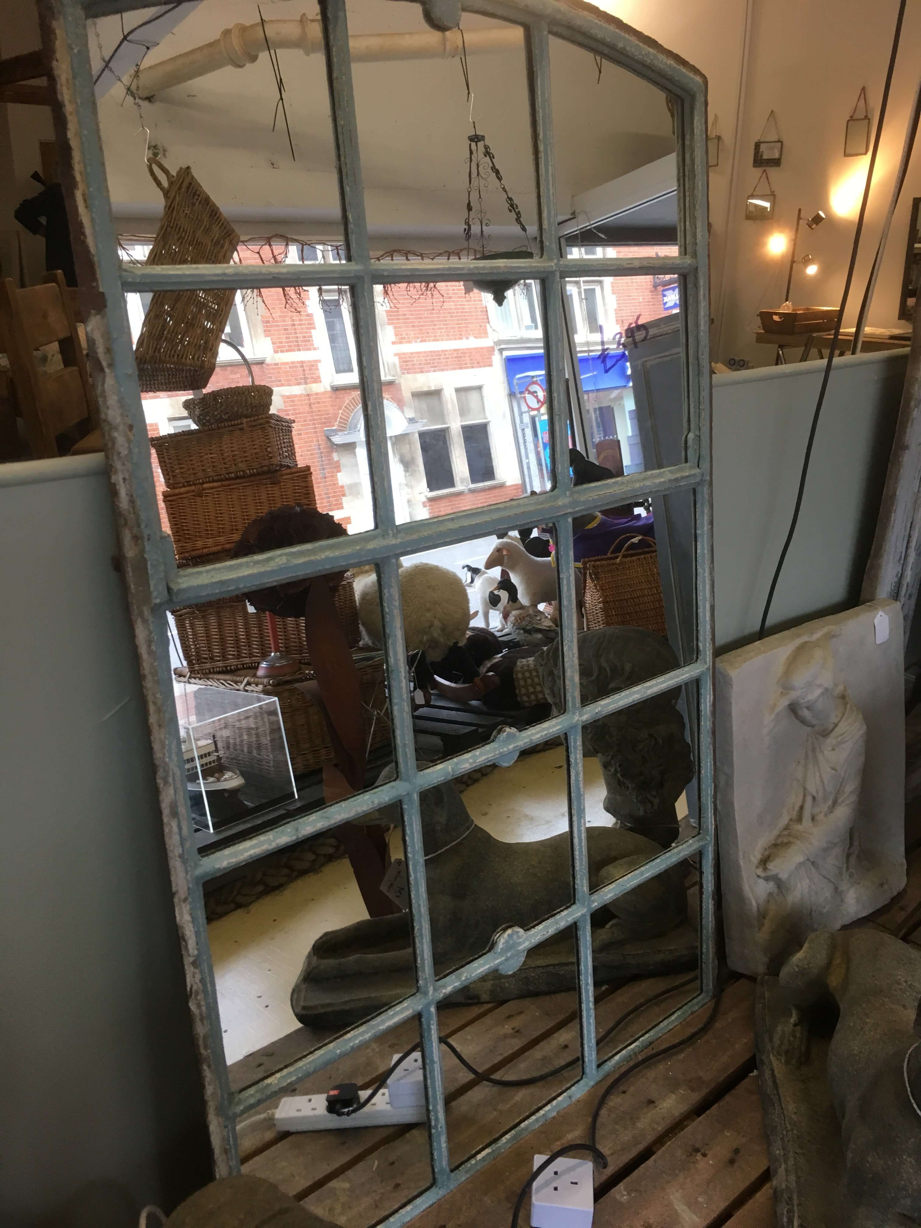 Cast Iron Window Frame Mirror — Ark Vintage - Vintage, Retro, Urban ...