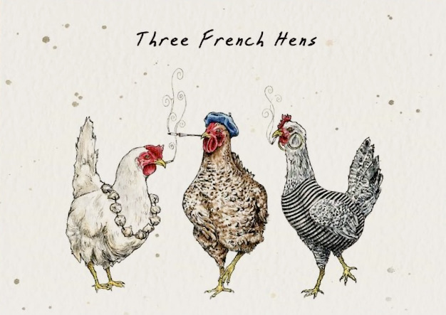 The stereotypical French hen | Arnold Zwicky's Blog
