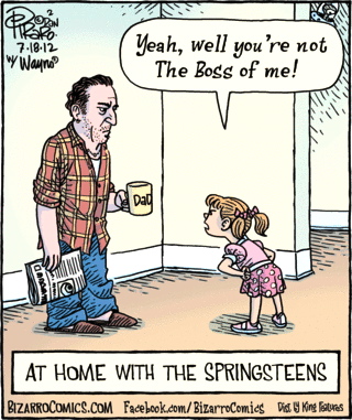 You’re not the Boss of me! | Arnold Zwicky's Blog