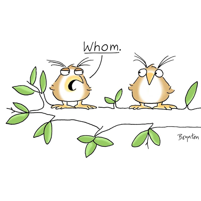 The classic owl joke | Arnold Zwicky's Blog