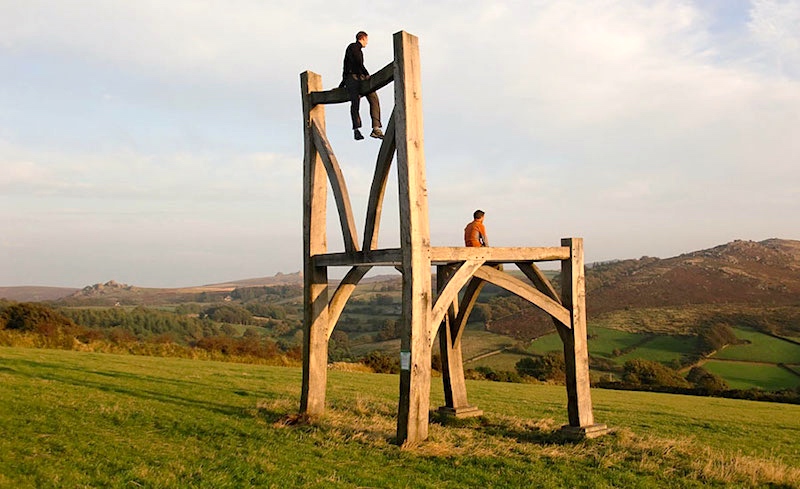 On the public art patrol: giant chairs | Arnold Zwicky's Blog
