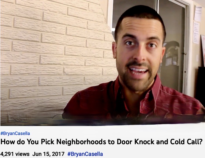 Where to door knock and cold call | Arnold Zwicky's Blog