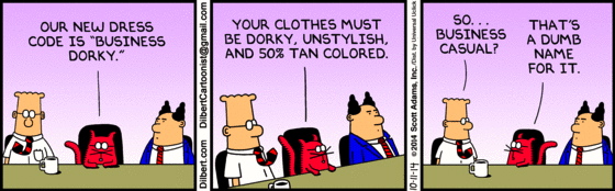 Name that dress code | Arnold Zwicky's Blog