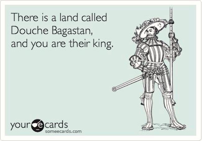 douché! | Arnold Zwicky's Blog