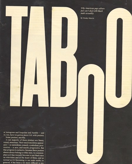 Eliding the black penis | Arnold Zwicky's Blog