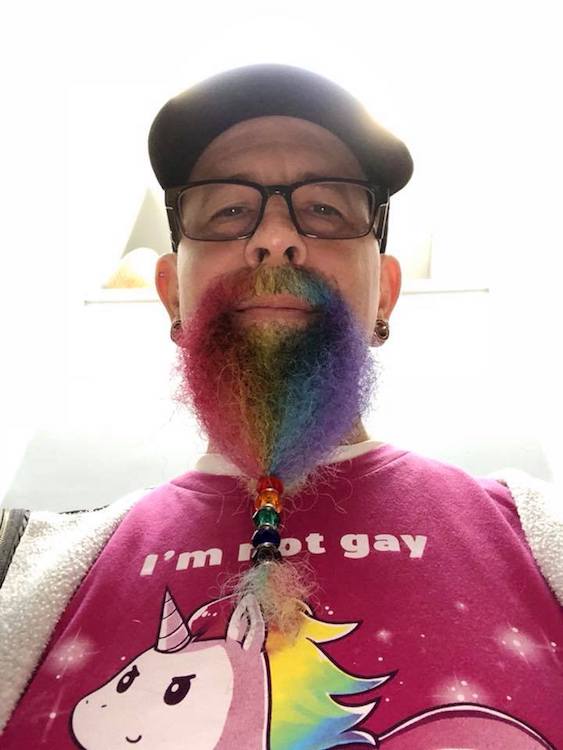The rainbow beard | Arnold Zwicky's Blog
