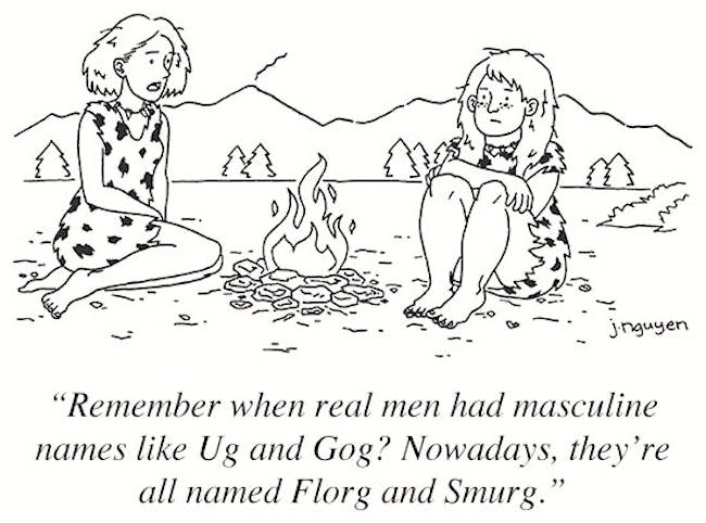 Caveman name fashions | Arnold Zwicky's Blog