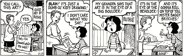 Two linguistic comics | Arnold Zwicky's Blog