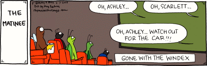 More cultural allusions | Arnold Zwicky's Blog