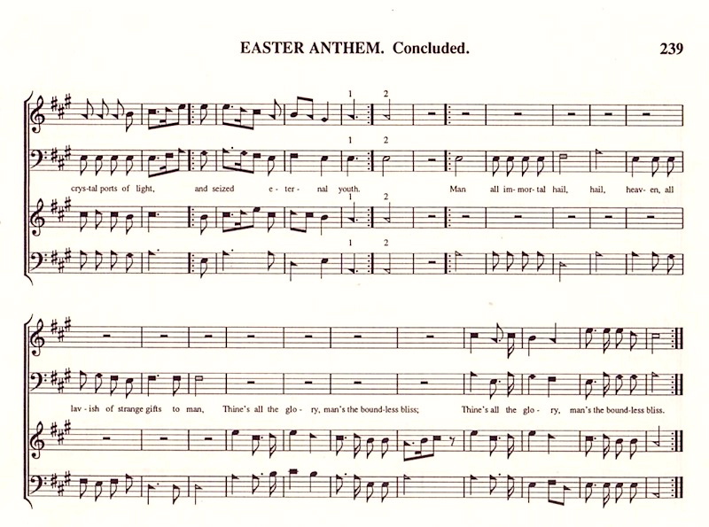 Easter Anthem | Arnold Zwicky's Blog