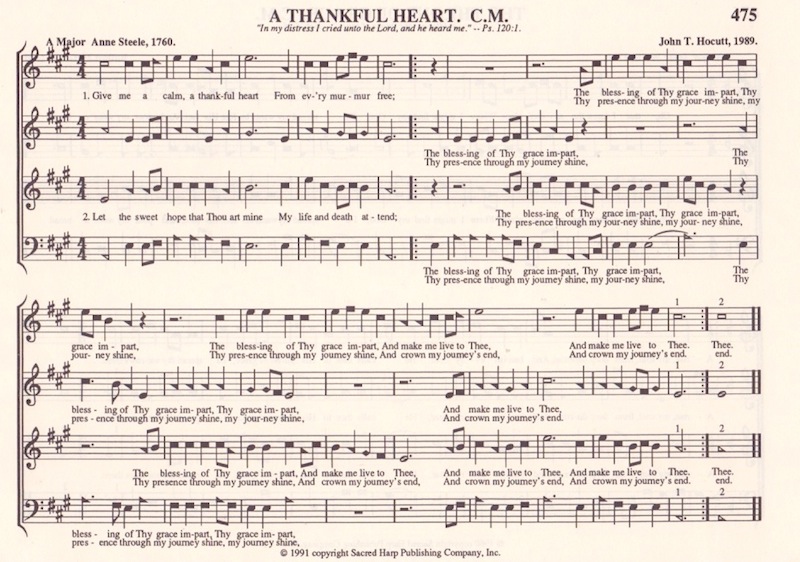 Sacred Harp by Cantus | Arnold Zwicky's Blog