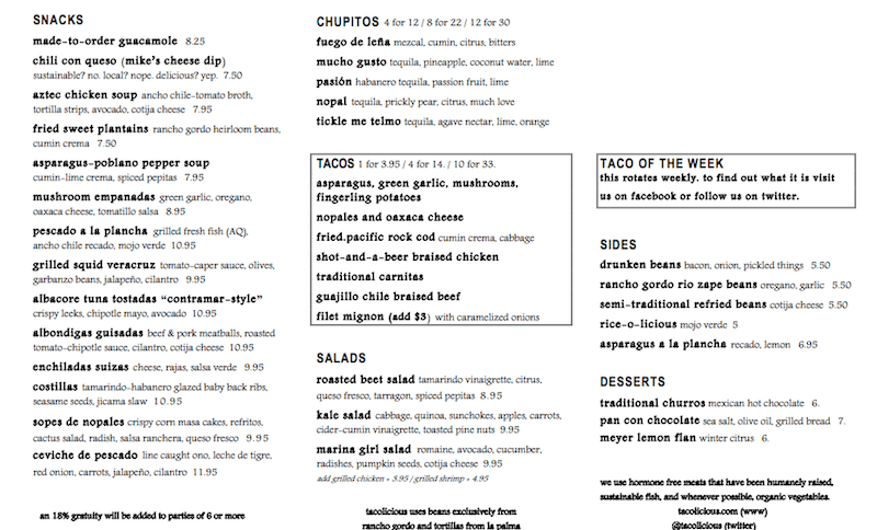 Tacolicious | Arnold Zwicky's Blog