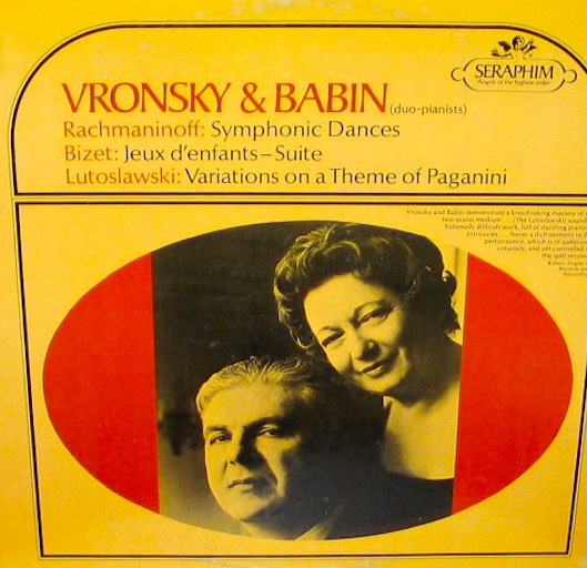 Vronsky & Babin in the morning | Arnold Zwicky's Blog