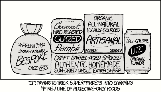 Edible adjectives | Arnold Zwicky's Blog