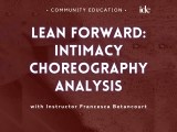Lean Forward Intimacy Choreography Analysis Array Crew