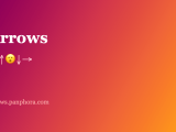 Arrows Html Unicode Utf 8 Arrows