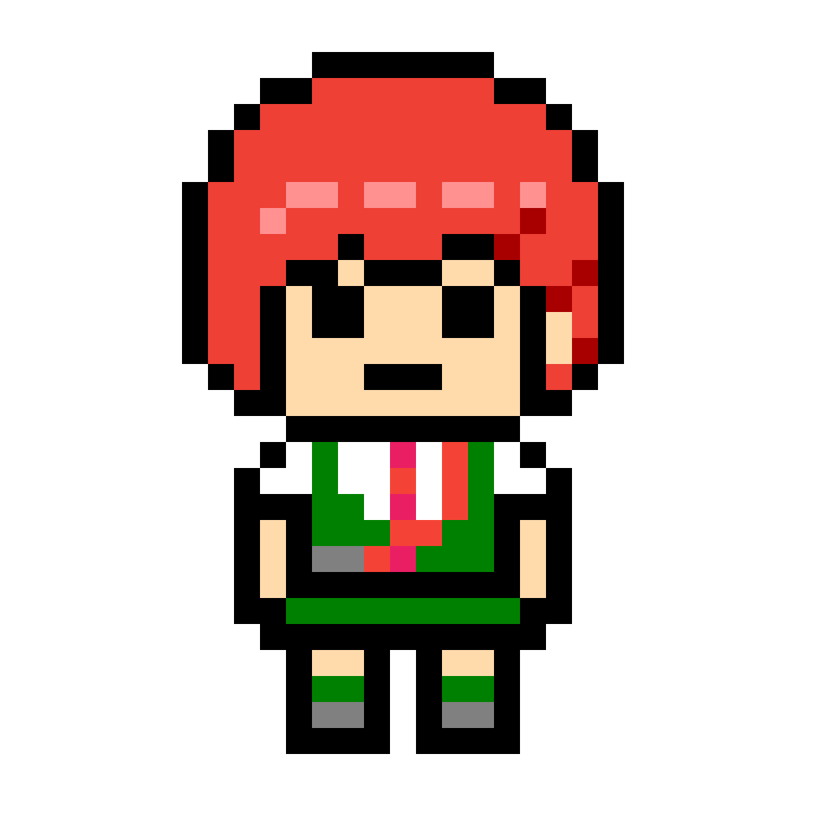 View 12 Danganronpa Pixel Sprites Mahiru - Wahoru