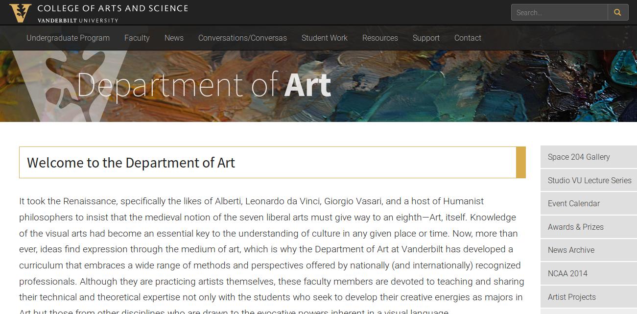 Assistant Professor in Ceramics - Vanderbilt University • Artaxis.org