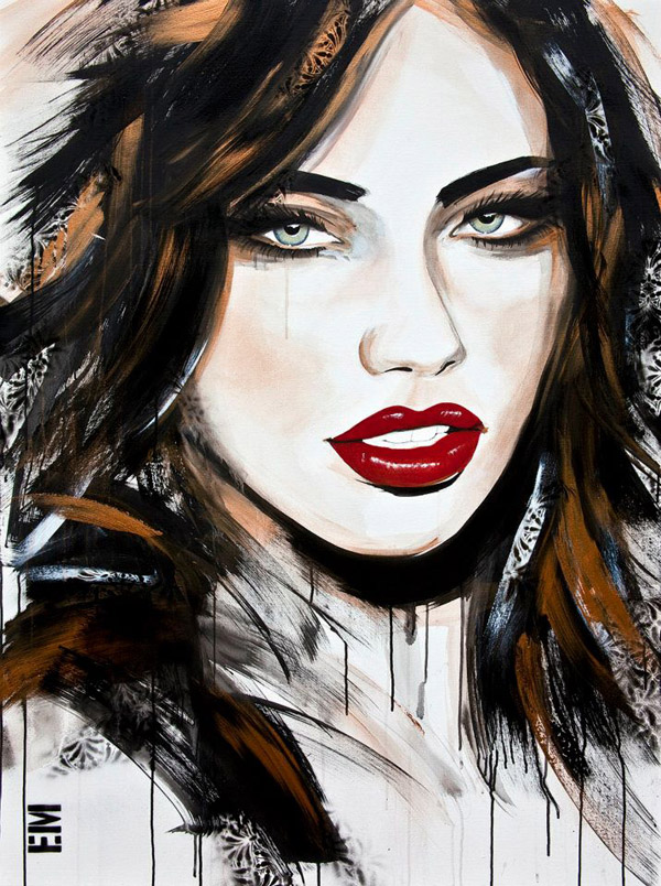 Originales retratos de Emma Sheldrake – Arte Feed