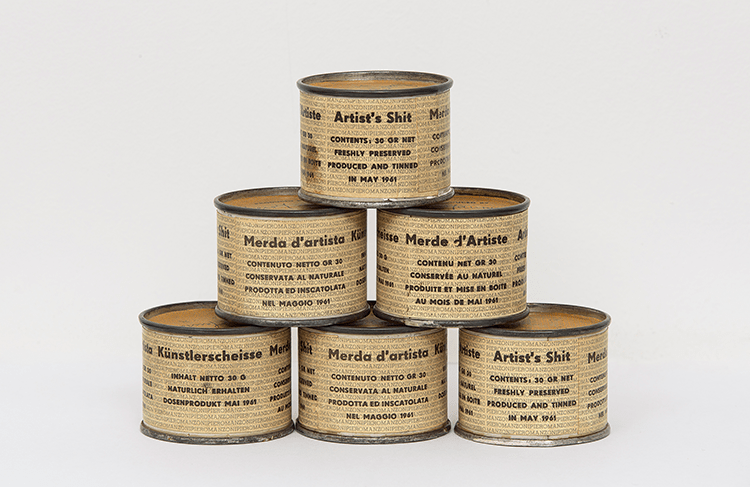 “Merda d’artista” – a arte provocativa de Piero Manzoni chega ao Brasil ...