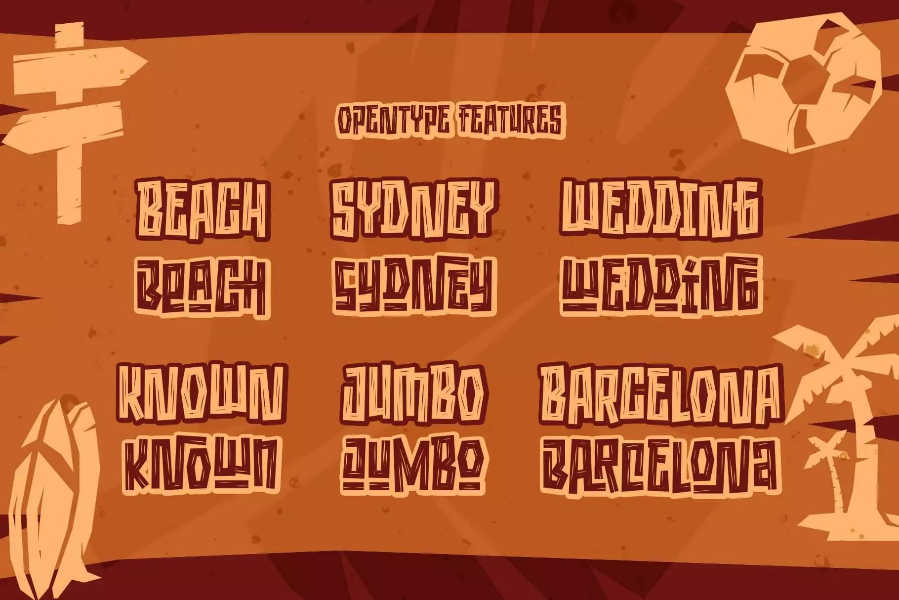 Naluka - Ethnic Font with Extras - Arterfak Project