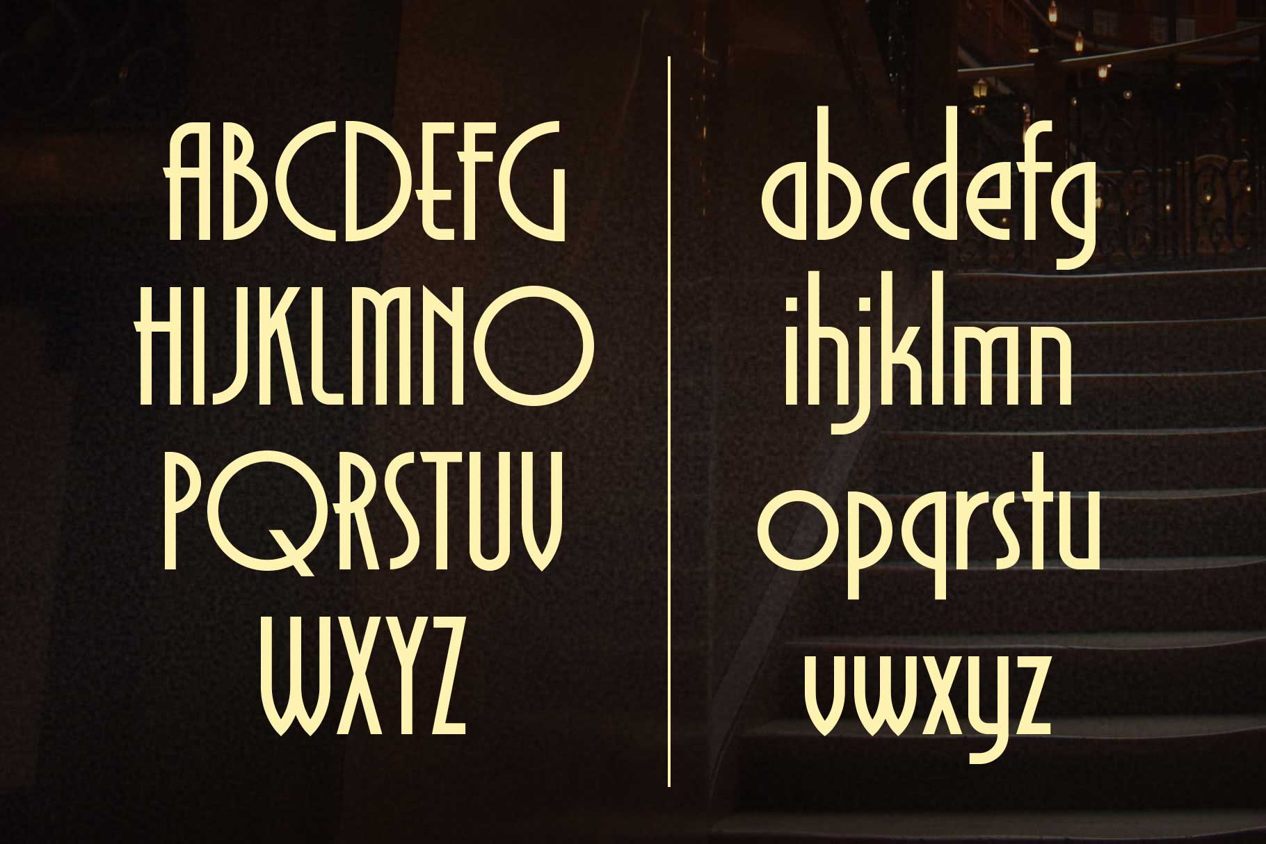 Monsante - Modern Art Deco - Arterfak Project