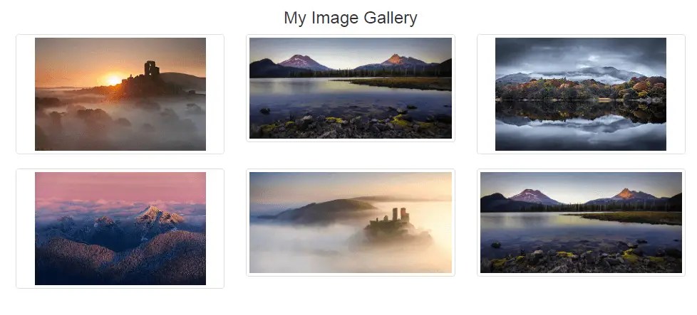 create-responsive-jquery-photo-gallery - Artisans Web