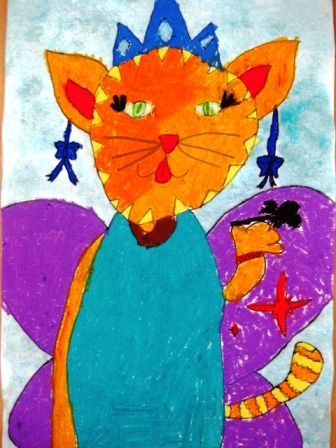 Grade 2 Cool Cats | ART LESSONS FOR KIDS