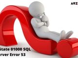 Sql State 01000 Sql Server Error 53