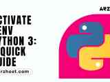 Activate Venv Python 3 A Quick Guide