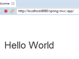 Spring Mvc Hello World Example Asb Notebook