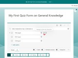 Create A Quiz Microsoft Form