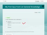 Create A Quiz Microsoft Form