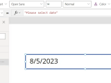Datepicker Powerapps Control Tutorial Examples Ashish Coder
