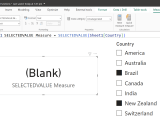 Selectedvalue Dax Function In Power Bi Examples Usage Ashish Coder