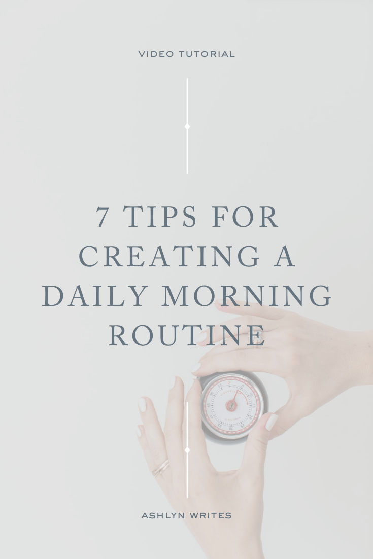 By the end of this post, you’ll know all about my morning routine, what ...