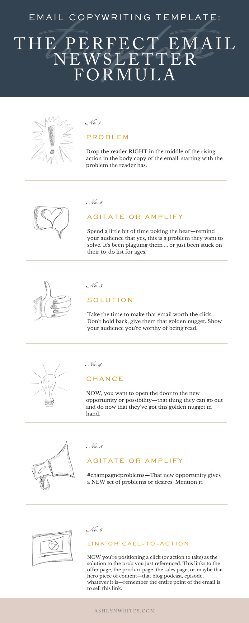 Email Newsletter Formula Step No. 1 | Problem