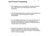 Difference Between Grid Computing And Cloud Computing