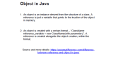 Difference Between Reference And Object In Java